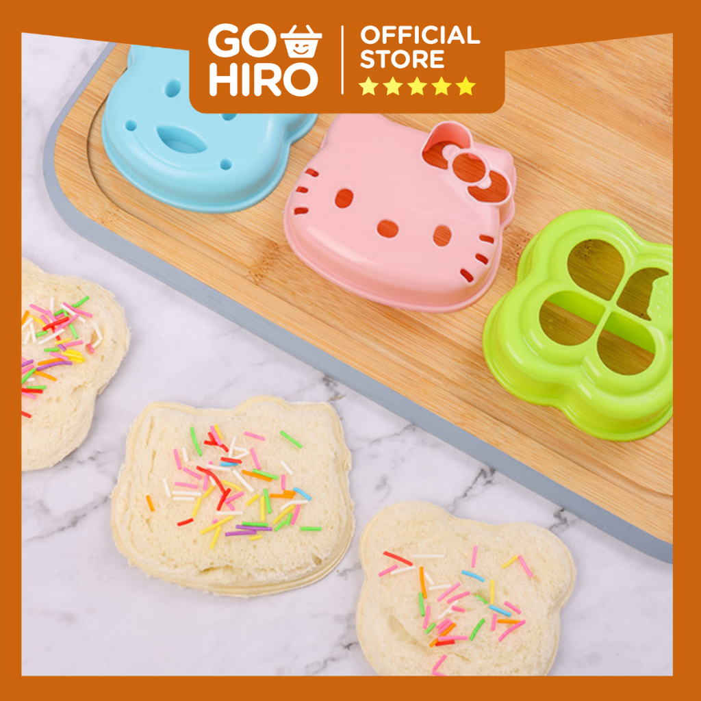 Jual Cetakan Roti Sandwich Bento Pencetak Roti Isi Karakter Lucu Bekal ...