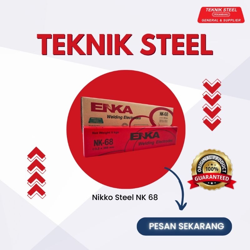 Jual KAWAT LAS NK 68 2,6MM (Kemasan 5kg) | Shopee Indonesia