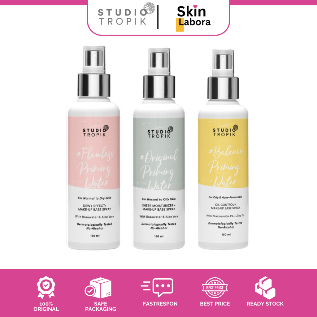 Jual STUDIO TROPIK - Priming WaterI Make Up Base Spray | Shopee Indonesia