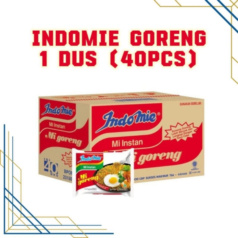 Jual indomie mie instan mie goreng 1 dus all varian rasa promo surabaya ...