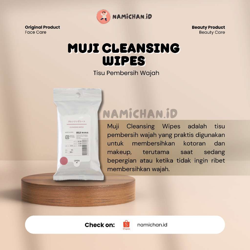 Jual [ PO Japan Maret 2025 ] Muji Cleansing Wipes | Tissue Basah Muji | Muji Original Jepang ...