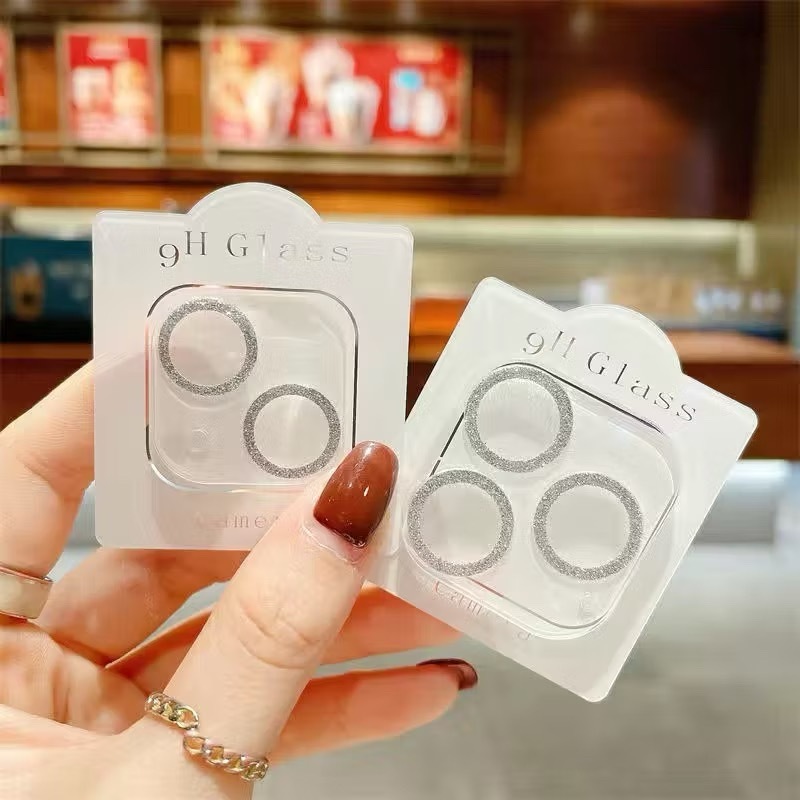 Jual Diamond Glitter Camera Lens Protector for iPhone 11 iPhone 13 12 14 15 16 Pro Max 14 15 ...