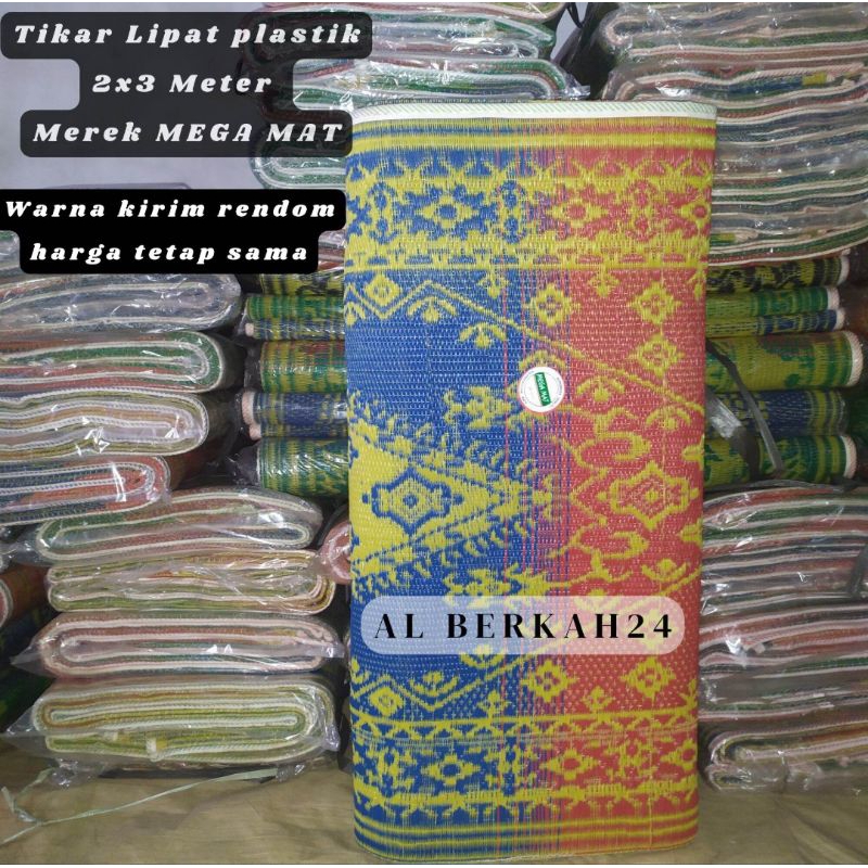 Jual Tikar Lipat Plastik 2x3 Meter Full Mega mat tikar tenun plastik ...