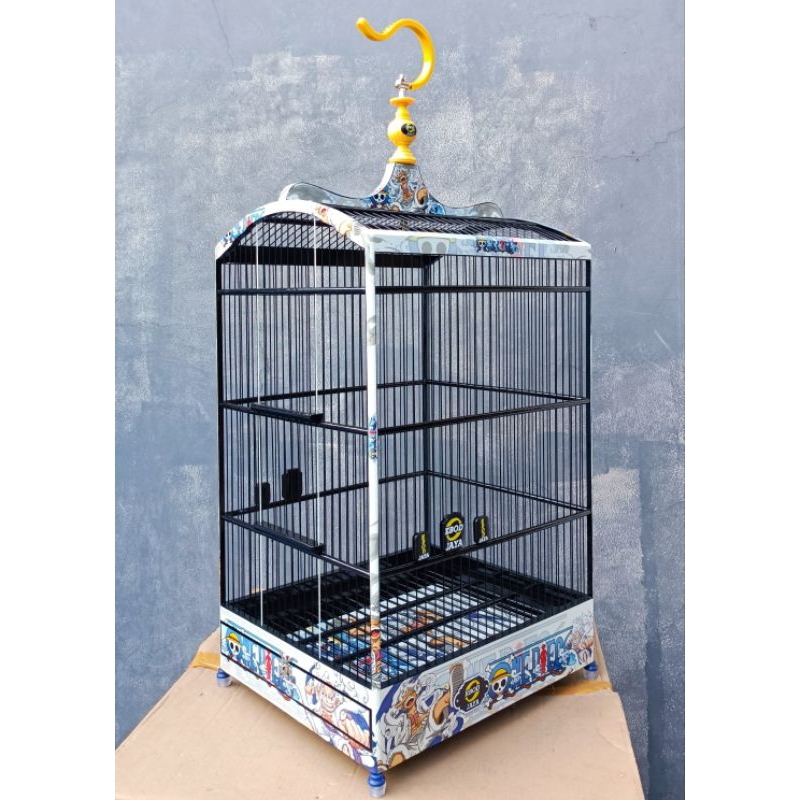 Jual sangkar Ebod One piece white no 1 dan 2 ruji fiber | Shopee Indonesia