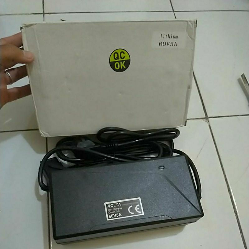 Jual Charger motor listrik Volta 401, Volta Virgo, Volta Mandala ...