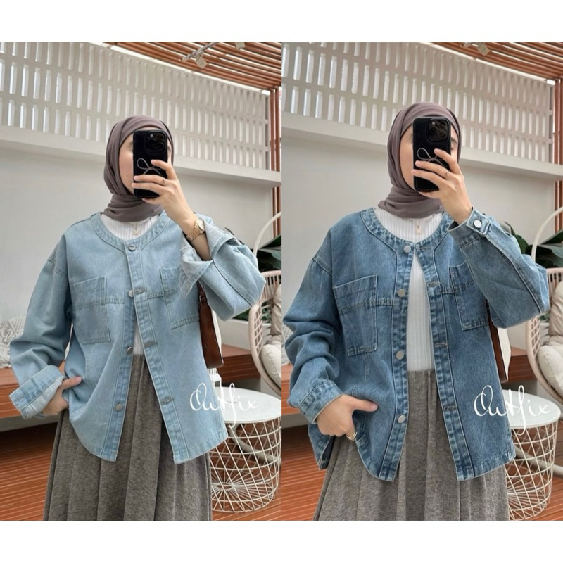 Jual Cisco Jeans Top | Soir Parasut Jacket | Cropty Jacket Jeans by ...