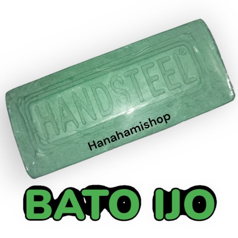 Jual BATU IJO MEREK HANDSTEEL POLES 1 Pcs | Shopee Indonesia