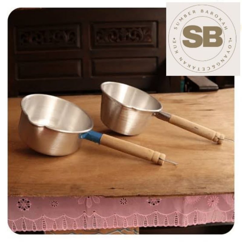 Jual PANCI MASAK AIR / PANCI MASAK MIE BAHAN ALUMINIUM GAGANG KAYU ...