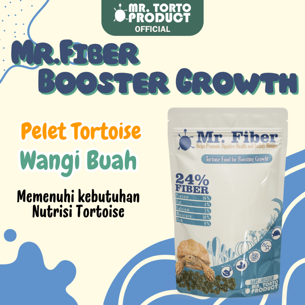 Jual Mr.Fiber - Boosting Growth | pelet sulcata | pelet kura darat | bukan repcal mazuri jgs gt ...