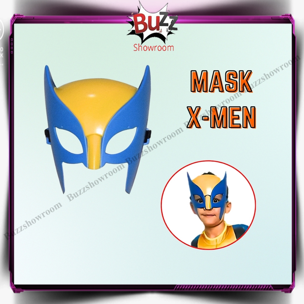 Jual Topeng Anak Karakter Superhero Wolverine Avengers Mainan | Shopee ...
