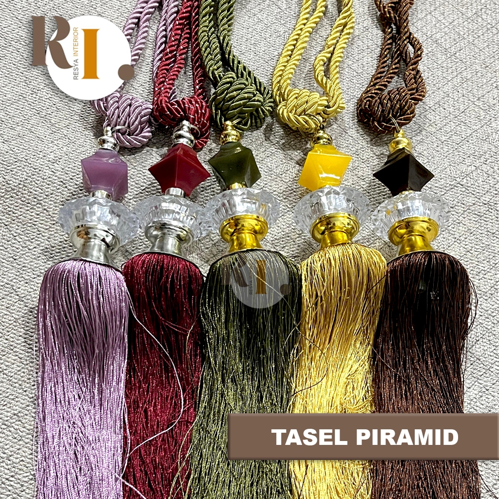 Jual TASEL GORDEN / TASEL PIRAMID ( HARGA 1 PCS) MIN. ORDER 2 PCS ...