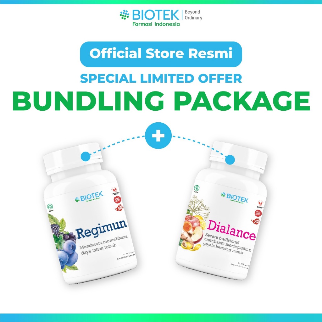 Jual Biotek - Bundling Regimun x Dialance - Membantu Mengatasi Fatty ...
