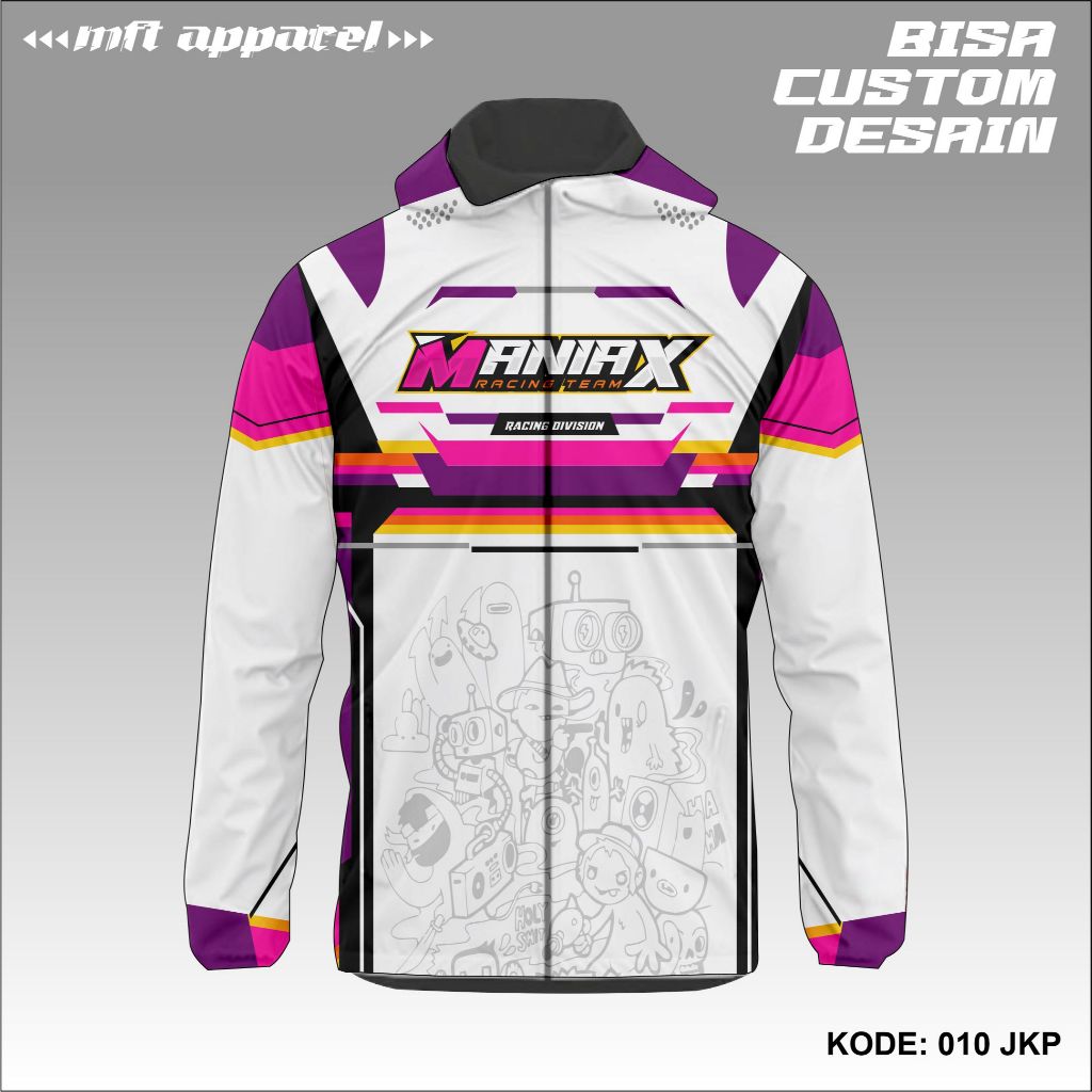 Jual JP5 Jaket Racing Custom Kaos Jaket Racing Edit Nama & Nomor Bisa ...