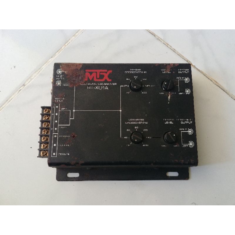 Jual Crossover Aktif MTX RT-X01A Original | Shopee Indonesia