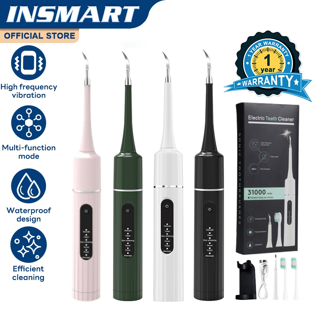 Jual INSMART Pembersih Karang Gigi Smart Ultrasonic Alat Pembersih ...