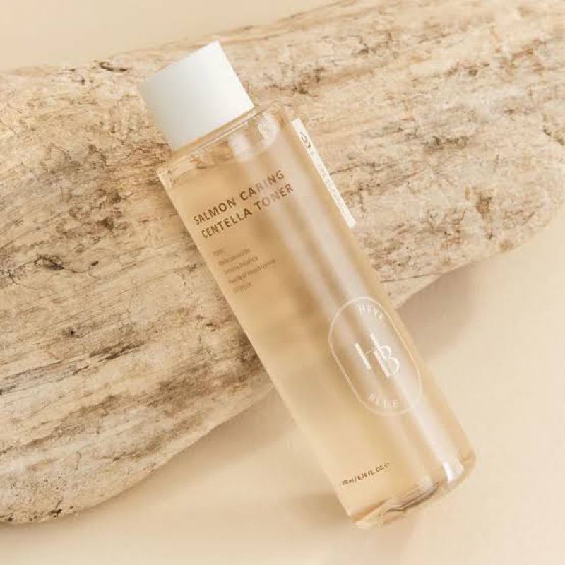Jual Ready HEVE BLUE / HEVEBLUE Salmon Caring Centella Toner 200ml ...