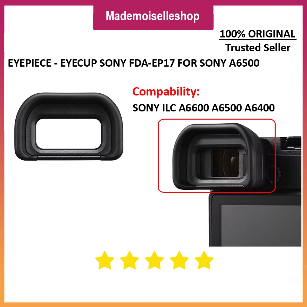 Jual MM Viewfinder Eyecup Eye Piece Eye Cup Replace Sony FDA-EP17 For SONY A6600 A6500 A6400 ...