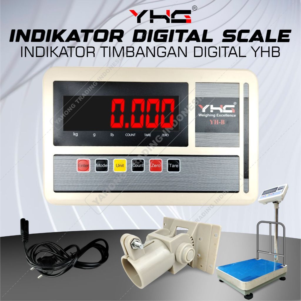 Jual Indikator Timbangan Digital Kepala Timbangan Digital YHB YHG | Shopee Indonesia