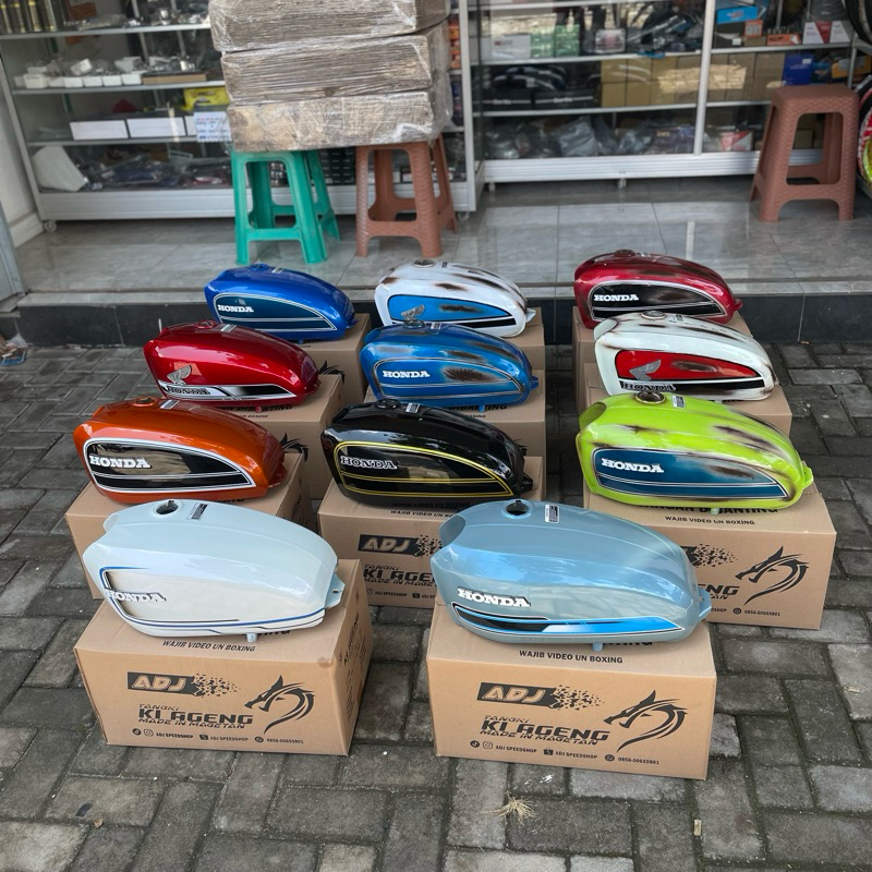 Jual TENGKI CB 100 tengki cb 125 KI AGENG PRESS GALVANIS TEBAL ANTI ...