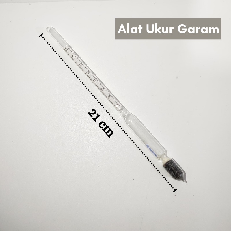 Jual Hydrometer Garam Alat Ukur Kadar Garam Baume Salino Meter / Salinometer 0-35 | Shopee Indonesia