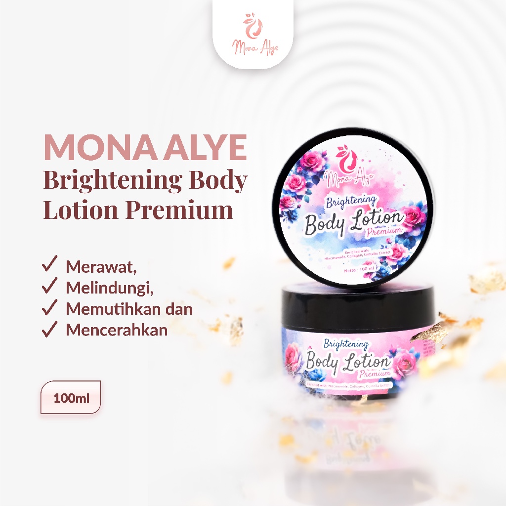 Jual Mona Alye HB Brightening Body Lotion Premium 100ML - Mencerahkan ...