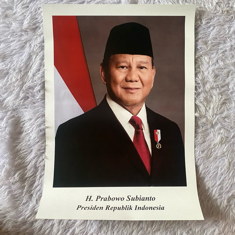 Jual [READY STOCK] 1 SET TANGGUNG A4 POSTER PRESIDEN DAN WAKIL PRESIDEN ...