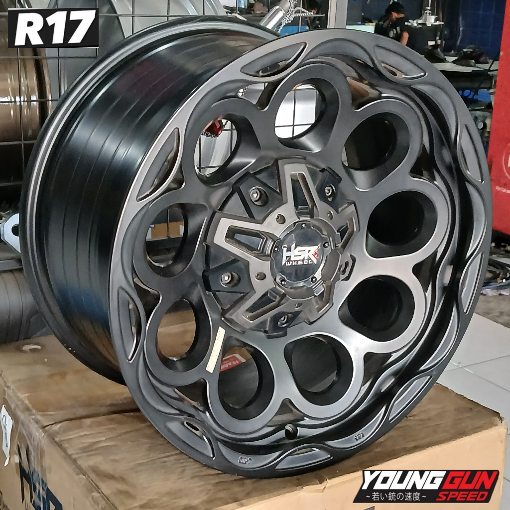 Jual velg offroad ring 17 untuk fortuner dmax triton everest pelek hsr ...