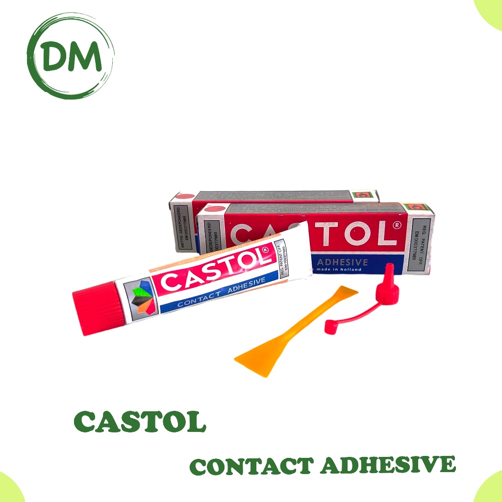 Jual Lem Castol Contact Adhesive ukuran 14cc dan 21cc | Shopee Indonesia