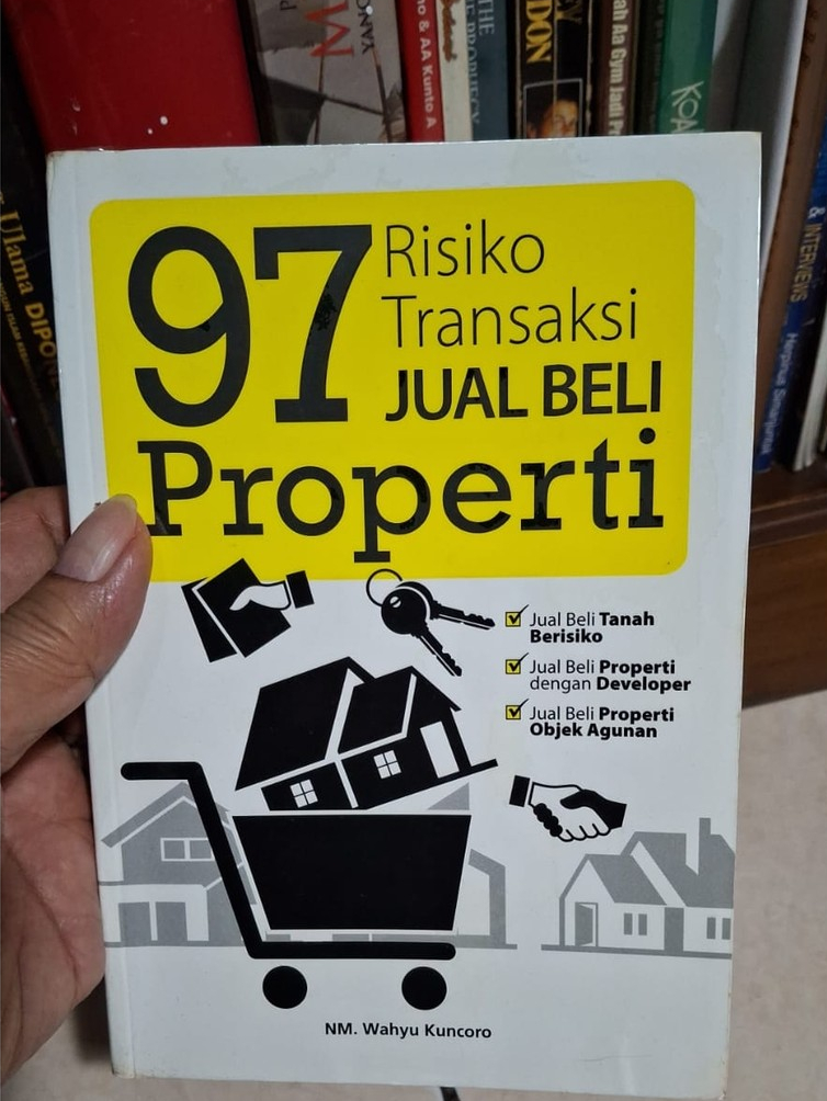 Jual Buku 97 Risiko Transaksi Jual Beli Properti NM Wahyu Kuncoro ...