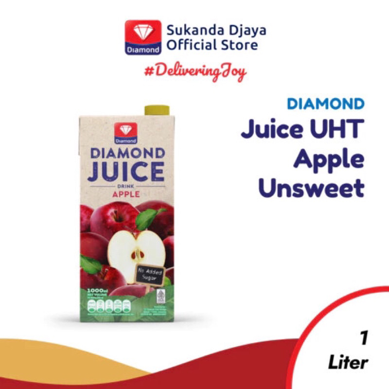 Jual DIAMOND Juice UHT unsweet 1000ml | Shopee Indonesia