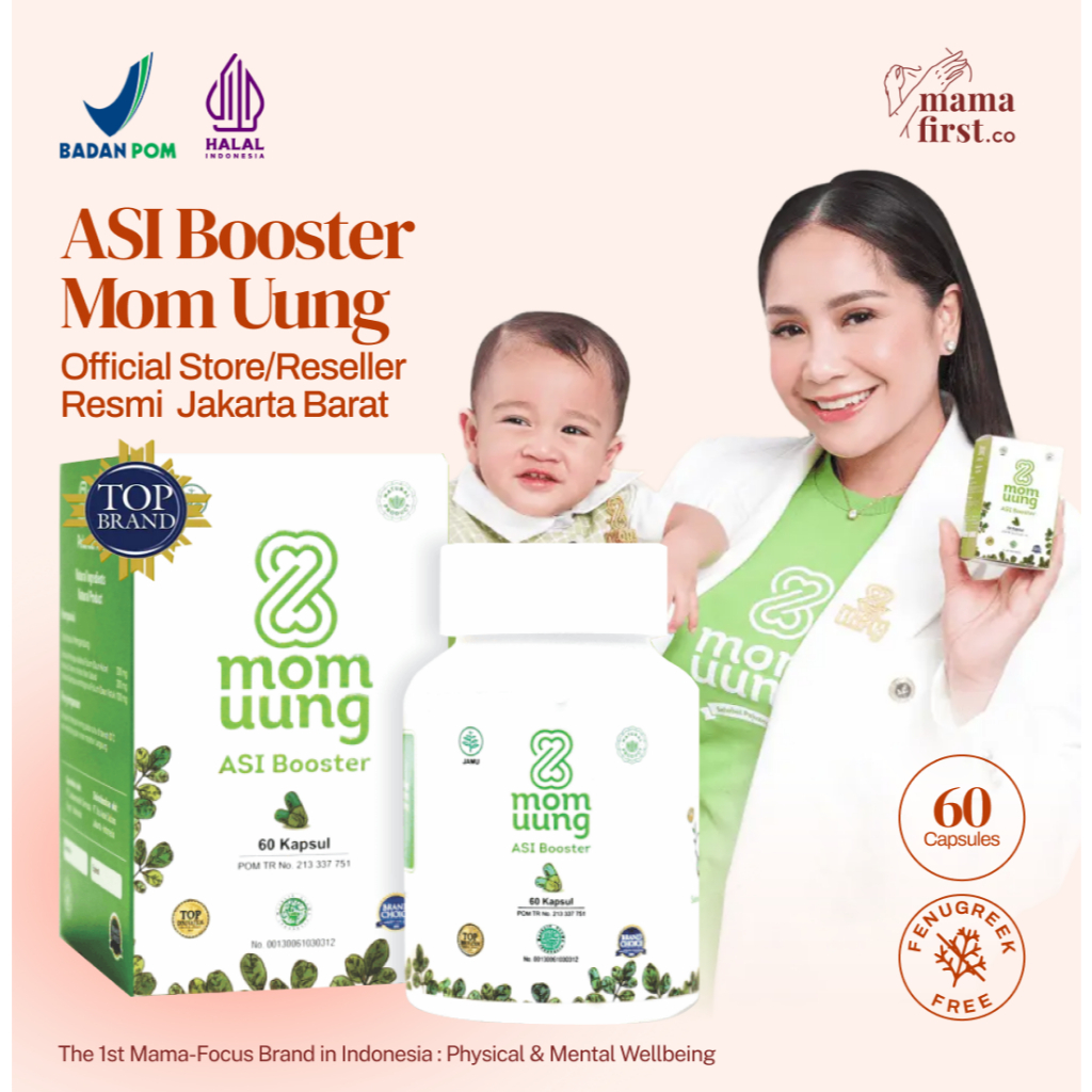 Jual ASI Booster Mom Uung 30 60 Capsule | Pelancar ASI Mom Uung Ekstrak ...