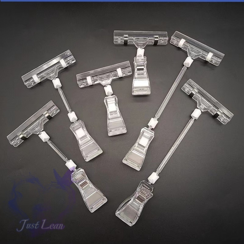 Jual 11cm/16cm Klip Iklan Pop Klip Iklan Transparan Kepala Ganda Kepala ...