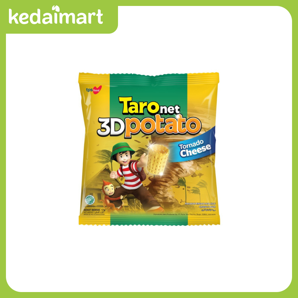 Jual Taro Net Snack Rasa Tornado Cheese 17 Gram | Shopee Indonesia