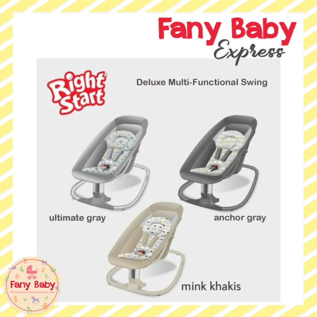 Jual RIGHT START DELUXE MULTIFUNCTIONAL SWING AUTOMATIC BABY BOUNCER ...
