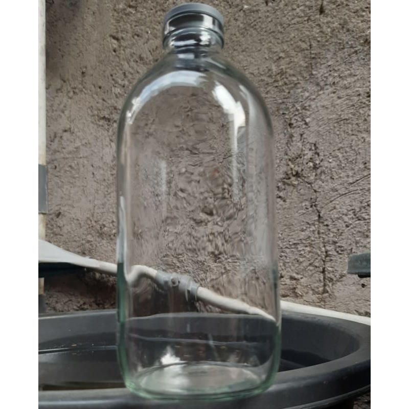 Jual Botol kaca 500ml Botol asi plus tutup | Shopee Indonesia