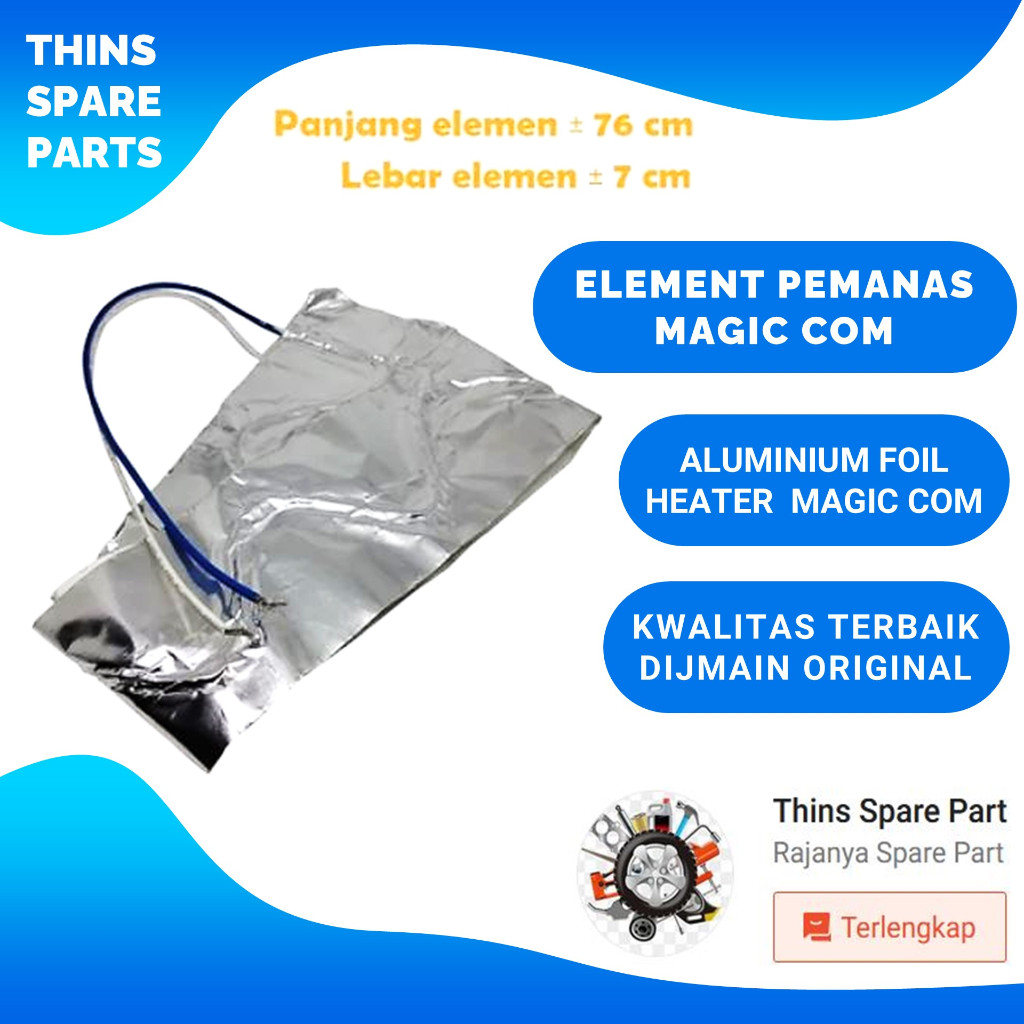 Jual ELEMEN BODY PEMANAS MAGIC COM ELEMEN SAMPING MAGIC COM ALUMINIUM ...