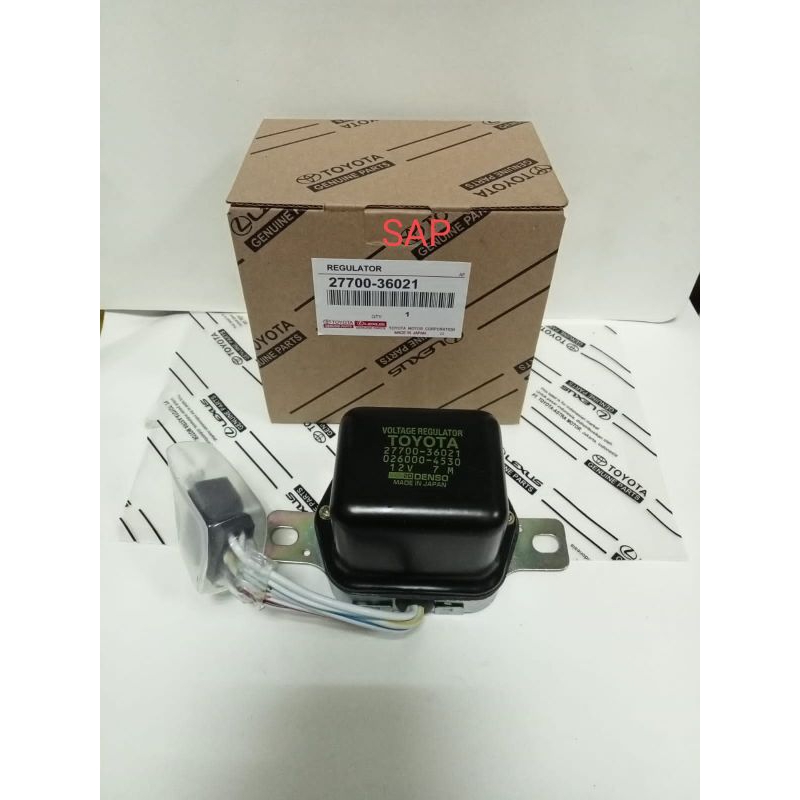 Jual KET AUT VOLTAGE REGULATOR ASSY TOYOTA KIJANG SUPER 5K 7K BENSIN ...
