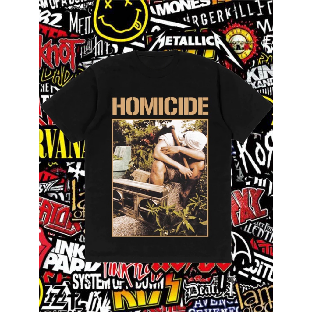 Jual Kaos Homicide - Rilisan Black September 2024 100% Official ...