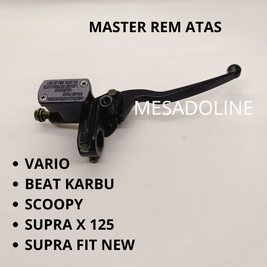 Jual MASTER REM DEPAN ATAS VARIO /BEAT KARBU/ SCOOPY /SUPRA X 125 ...