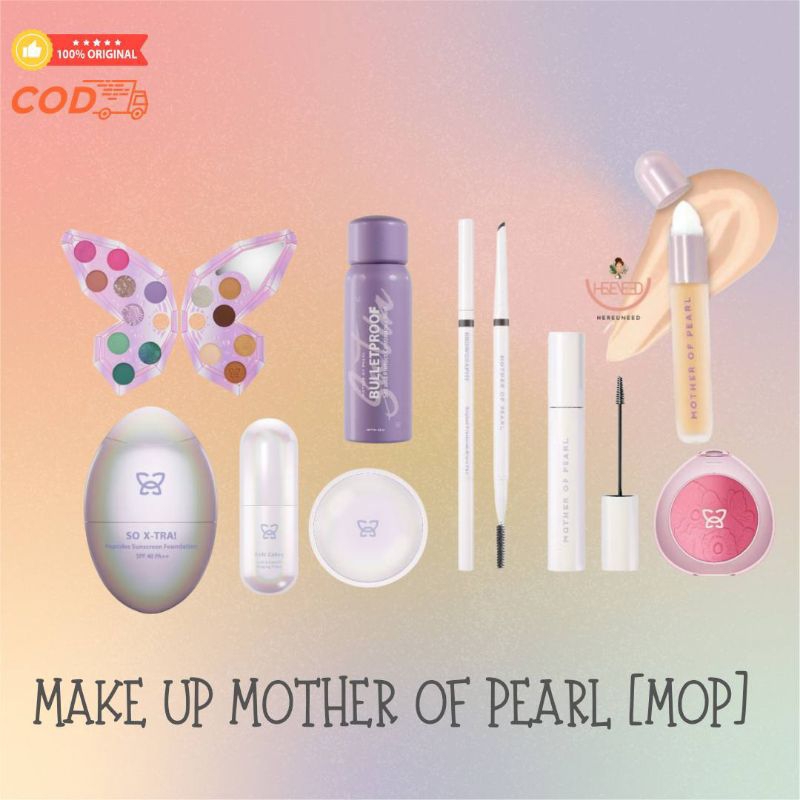 Jual [Made by Tasya Farasya] MOP Mother Of Pearl - Browgraphy Angled ...