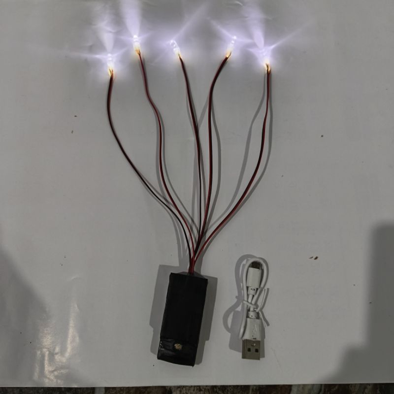 Jual lampu Matrix miniatur batrai cas cocok untuk miniatur Bus dan truk ...