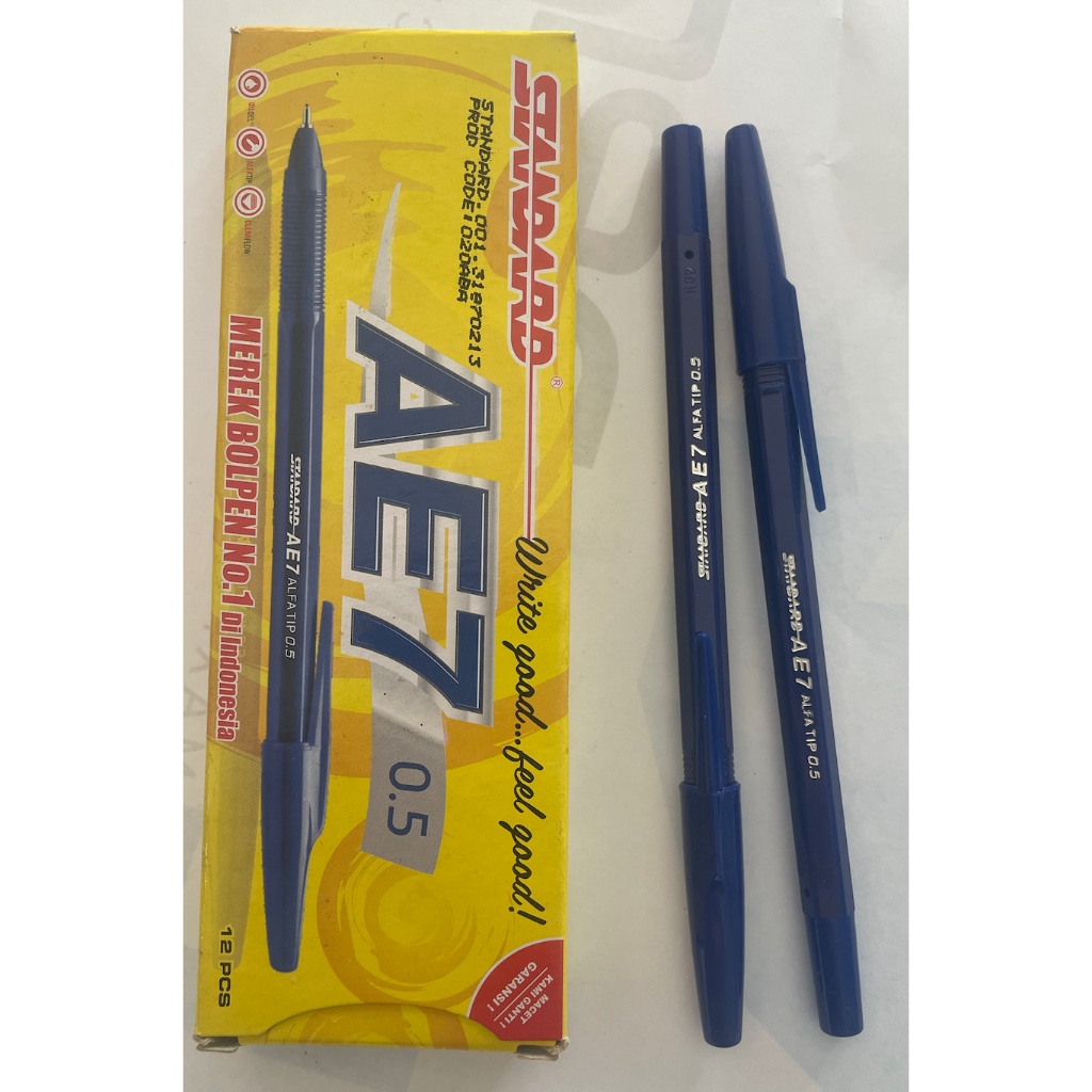 Jual Pulpen Standard AE7 (0.5 mm) 1 Pack | Shopee Indonesia