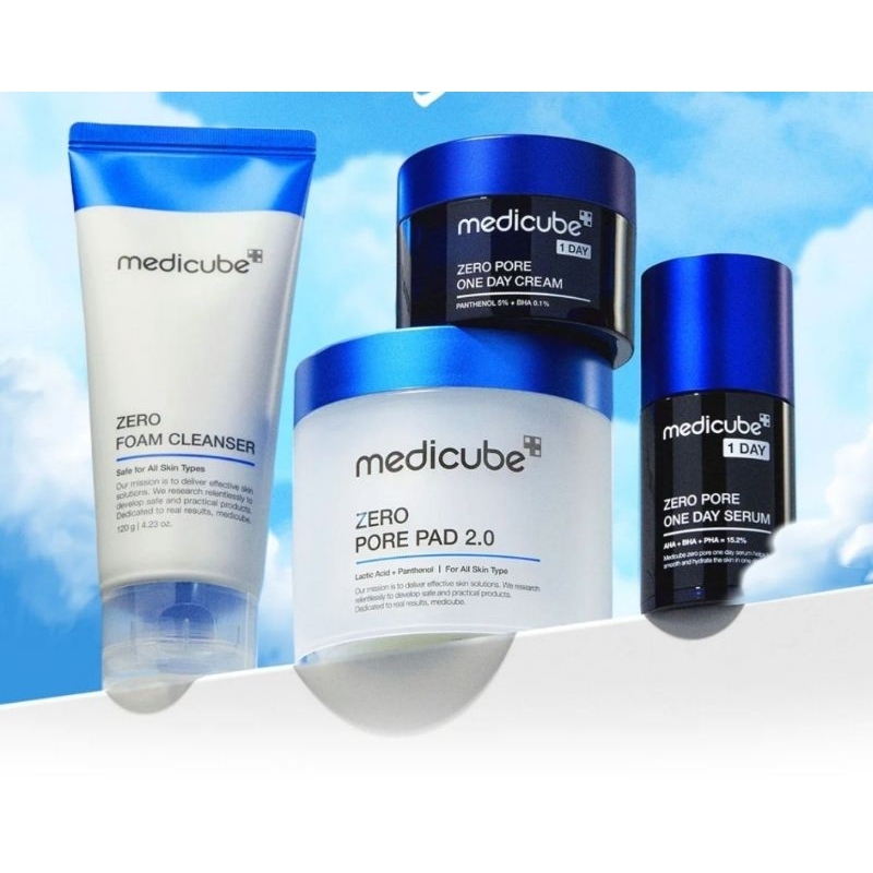 Jual [READY] MEDICUBE ZERO PORE CLEANSER EXOSOME CREAM SERUM MASK PAD ...