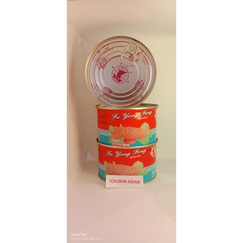 Jual HAM BABI FU YONG FONG / HAM KALENG 397GRAM | Shopee Indonesia