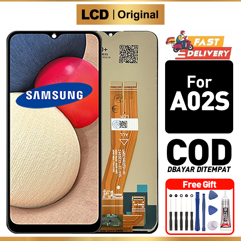 Jual LCD Samsung A02S Original Touchscreen Fullset Asli Ori Compatible ...