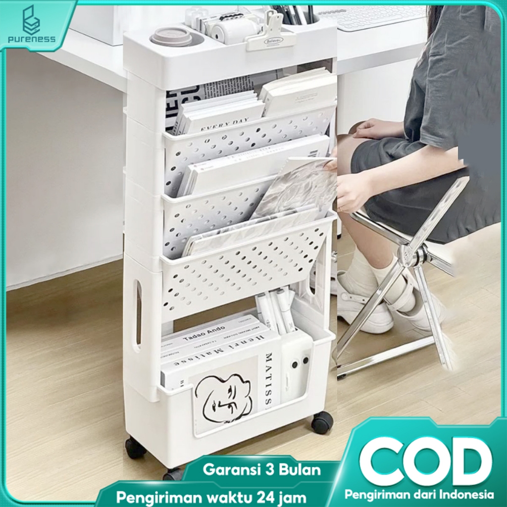 Jual Rak Buku dengan Roda Rak Buku Anak Rak Buku Anak Rak Penyimpanan ...