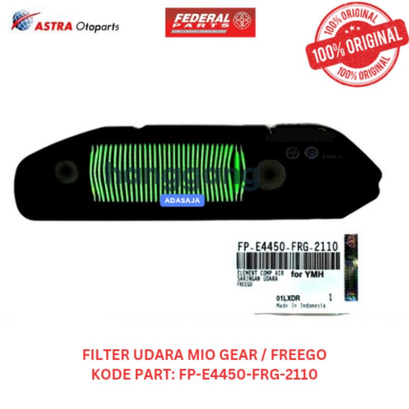 Jual Filter Udara Motor Yamaha Matic MIO GEAR FREEGO Ori FRG-2110 ...