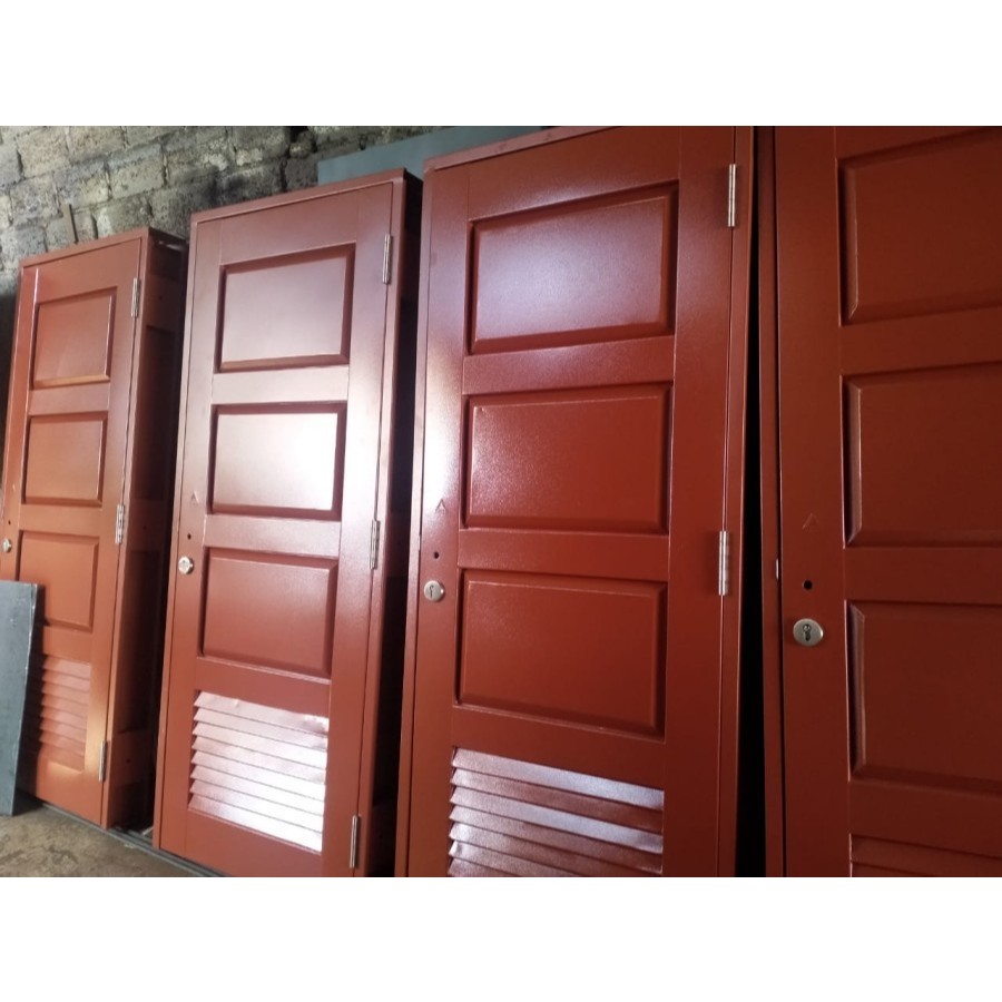 Jual PINTU BAJA PRESS - KUSEN PINTU BESI PANEL PLAT TEBAL - PINTU SWING ...