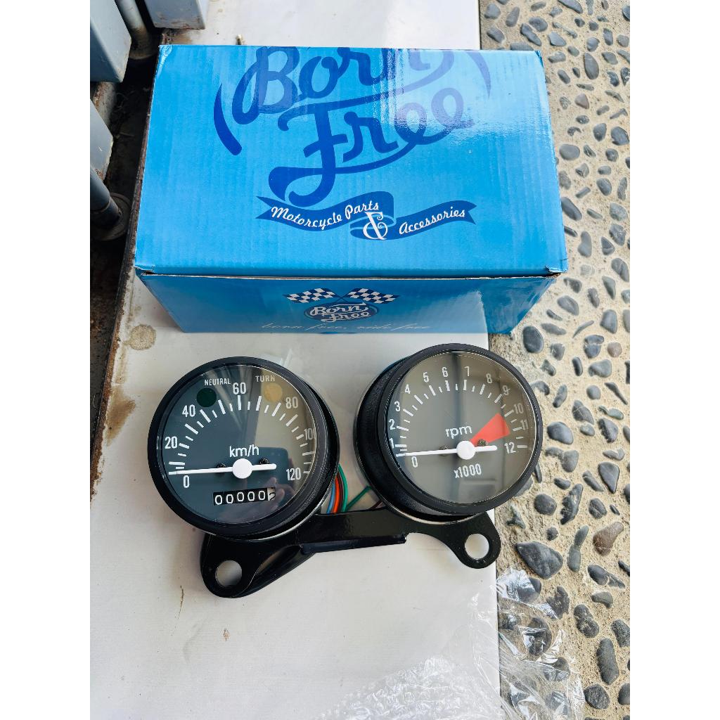 Jual Speedometer spedo meter cb 125 speedo set rpm cb 100 cb 125 import bagus set | Shopee Indonesia