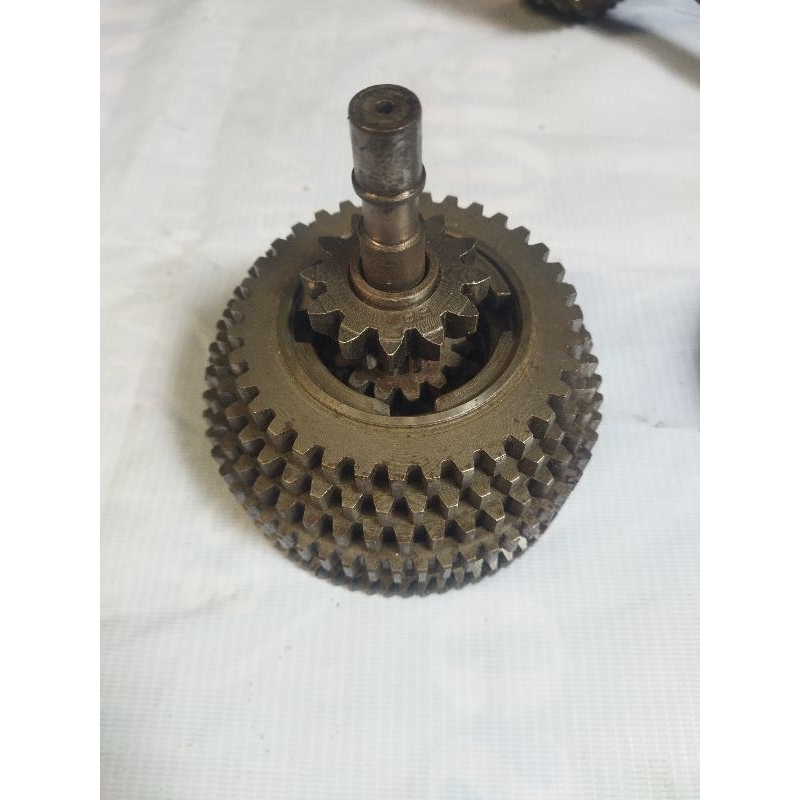 Jual Gear gearset gearbox stacking kopling gigi susun vespa excel ori ...